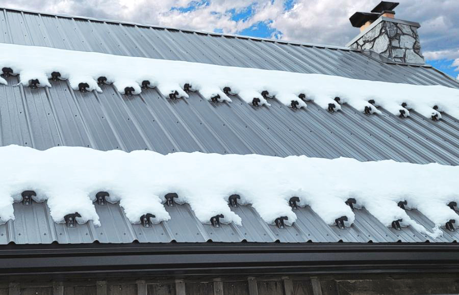 Metal Roof Snow Guards: Do they work? - Above All Roofing & Exteriors